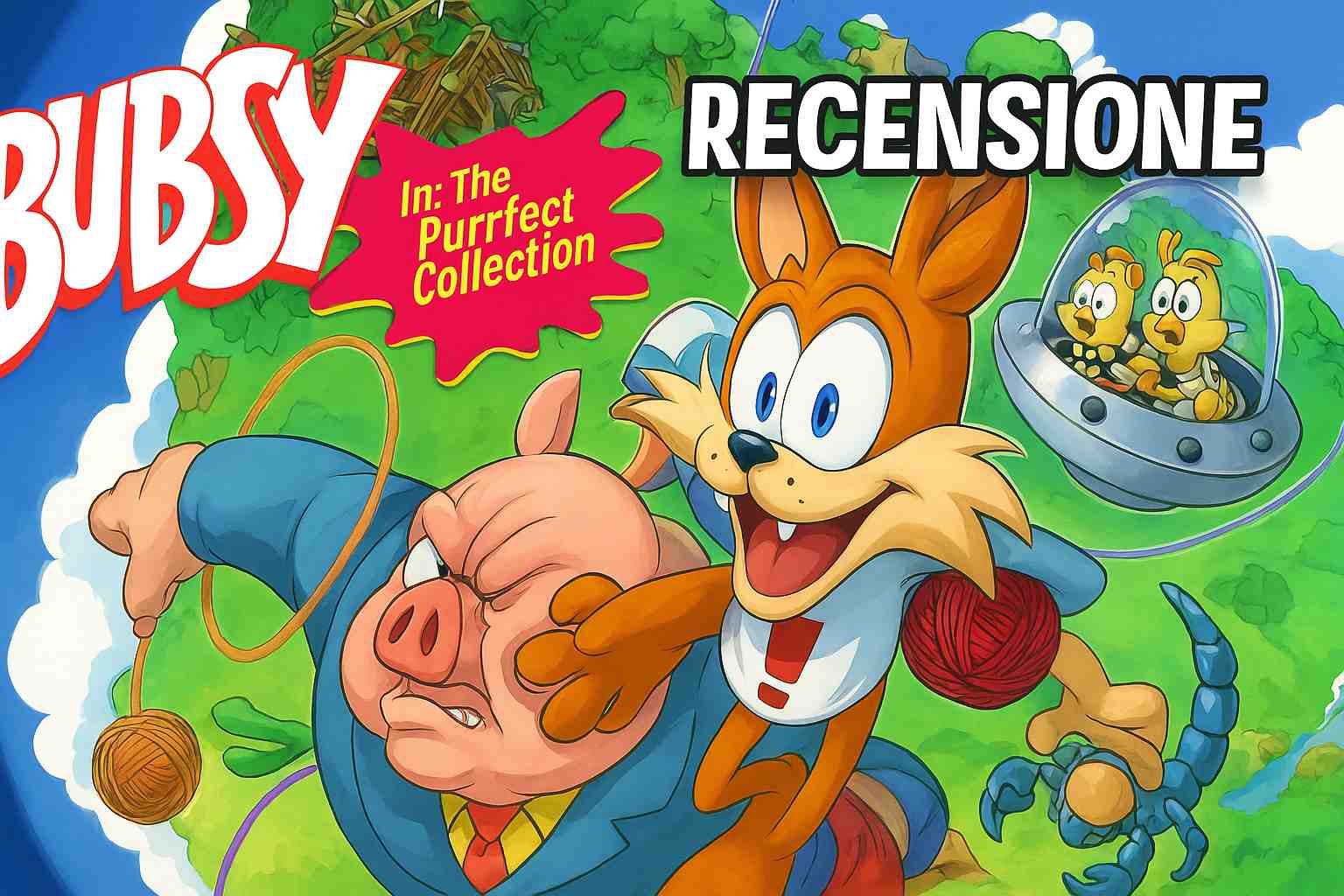 Bubsy In: The Purrfect Collection - Recensione